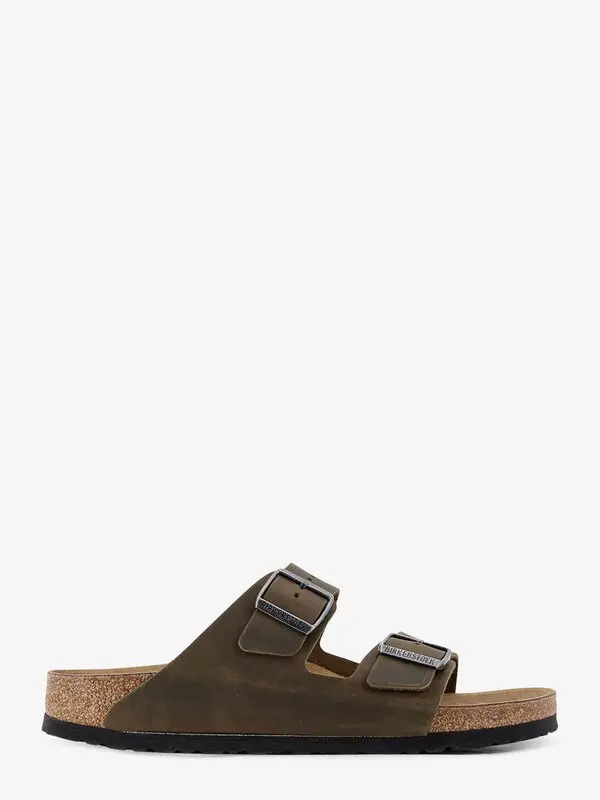 BIRKENSTOCK Arizona Leather Sandals - Green