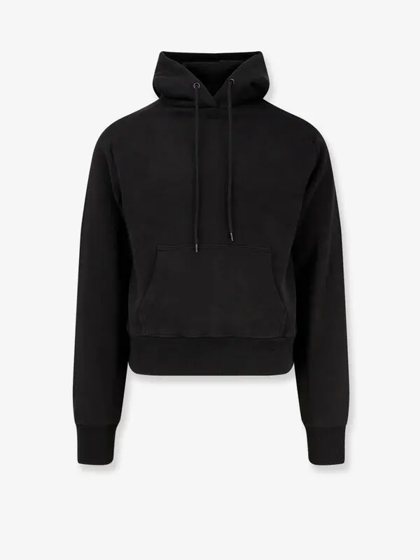 ENTIRE STUDIOS Standard Hood Cotton Sweatshirt - Black