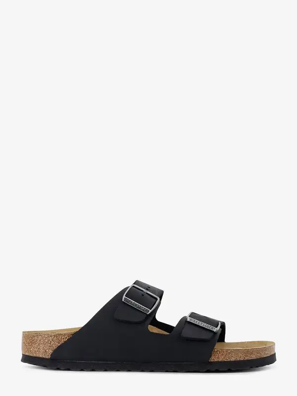BIRKENSTOCK Arizona Leather Sandals - Black