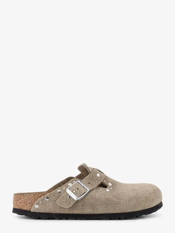 BIRKENSTOCK Boston Rivet Suede Sandals