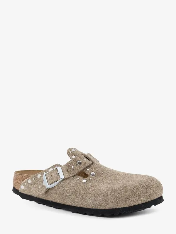 BIRKENSTOCK Boston Rivet Suede Sandals