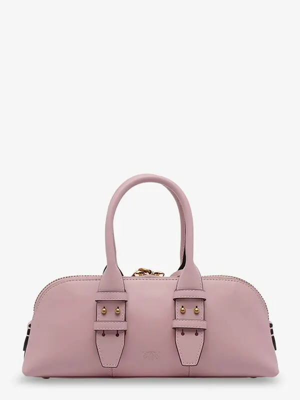 Pinko Bowling Escape Leather Handbag