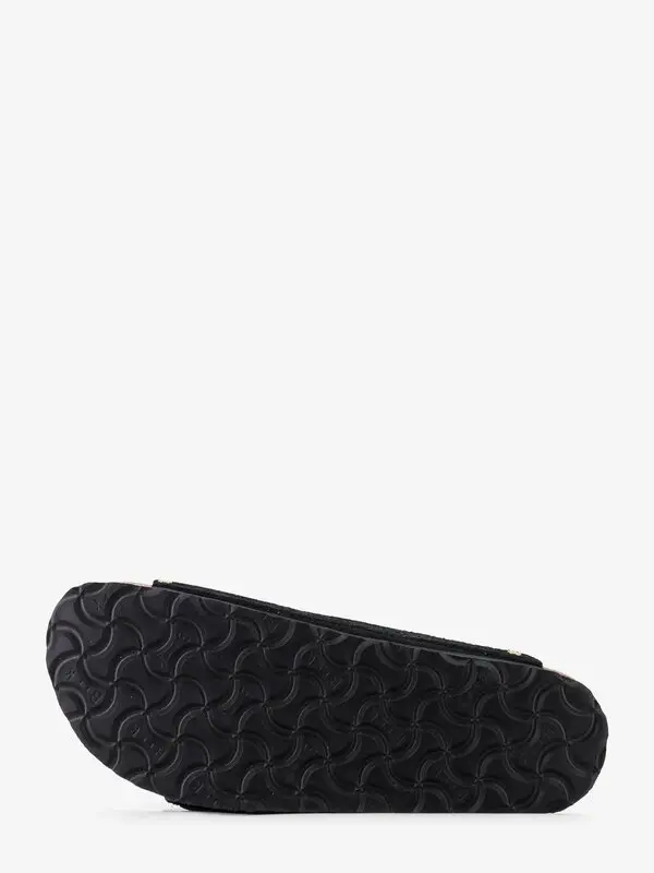 BIRKENSTOCK Arizona Rivet Suede Sandals - Black