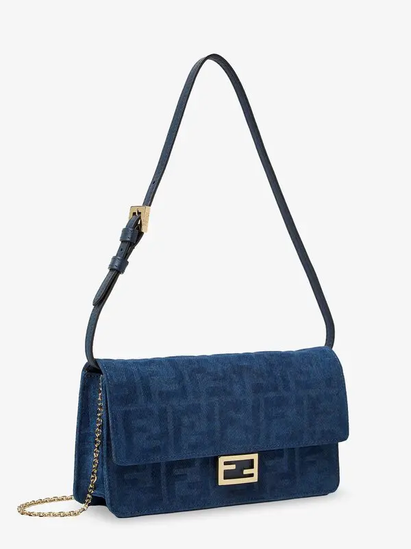 Fendi Wallet On Chain Baguette Shoulder Bag