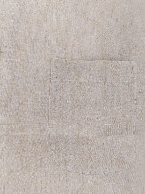 LARDINI Pailan Linen Shirt