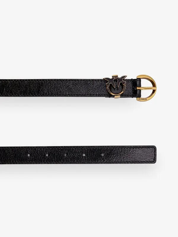 Pinko Tamboril Leather Belt