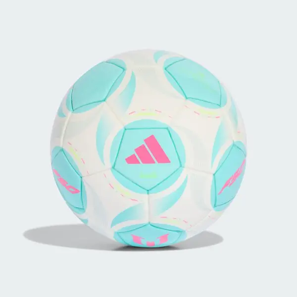 Adidas Messi Mini Ball - White / Flash Aqua / Halo Mint