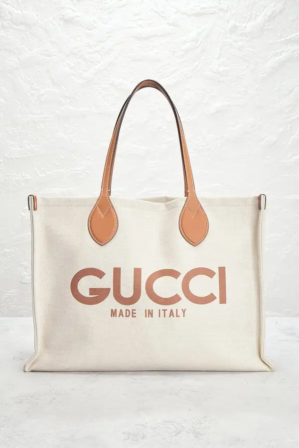 Gucci Logo Tote Bag