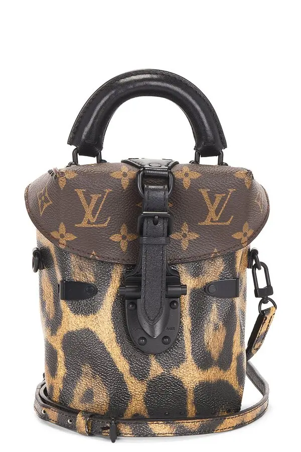 LOUIS VUITTON Monogram Wild Animal Camera Box