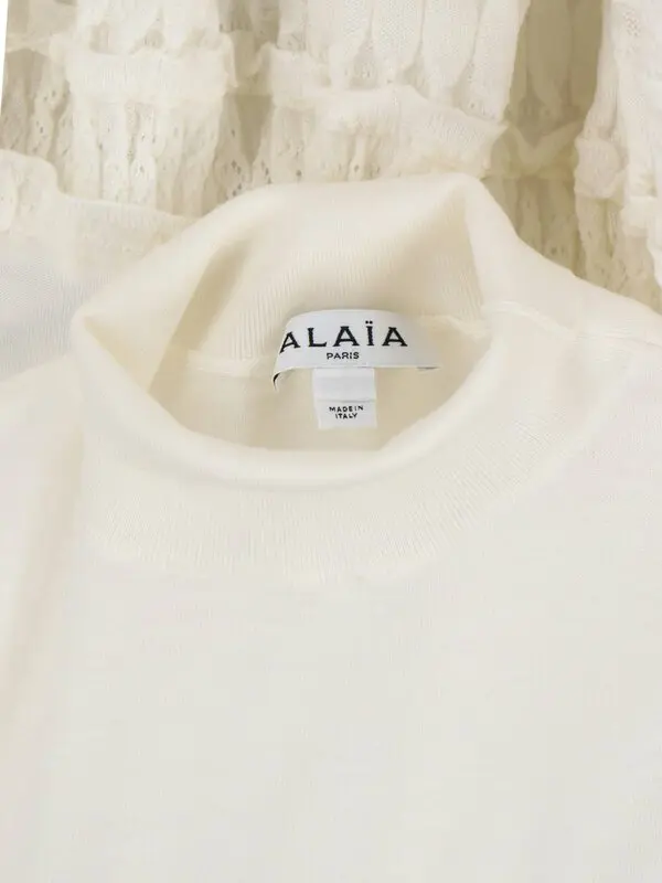 Alaïa Peplum Top