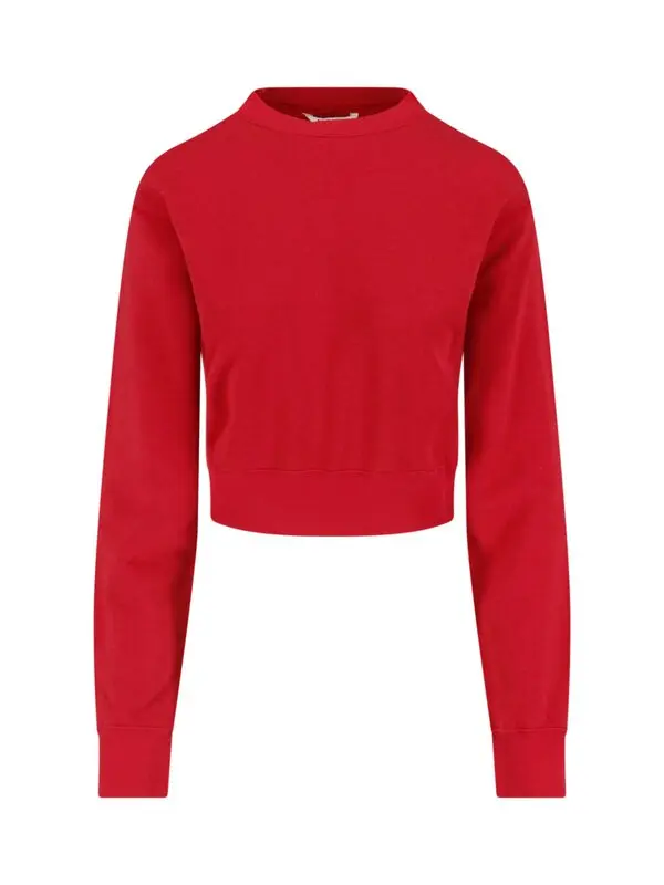 Alaïa Cotton Sweatshirt - Red