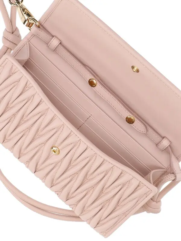 Miu Miu Wallet With Logo Shoulder Strap