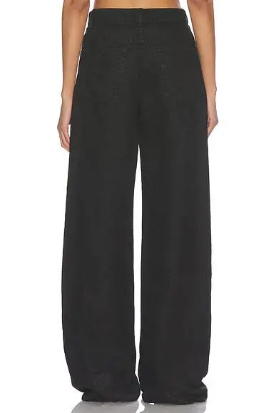 THE ROW Eglitta Wide Leg Linen Denim