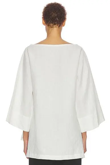 THE ROW Junia Top - White