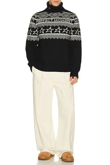 Perfect Moment Fair Isle Knit Sweater