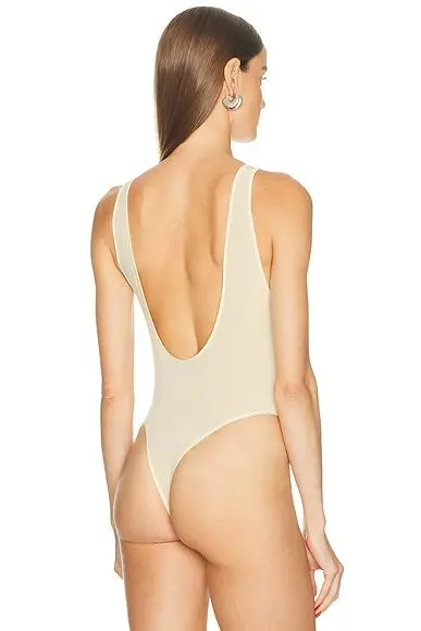 Wardrobe.NYC Sheer Tank Bodysuit