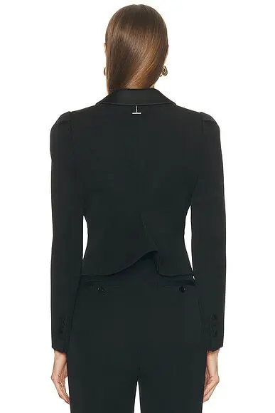 Alexander McQueen Puff Sleeve Jacket - Black