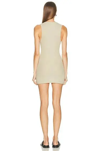Wardrobe.NYC Racer Tunic Top - Ash