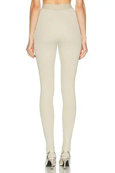 Wardrobe.NYC Opaque Stirrup Legging
