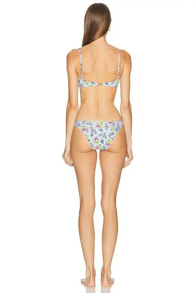 Dolce & Gabbana Floral Print Bikini Set
