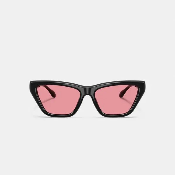 COACH C Hardware Cat Eye Sunglasses - Black