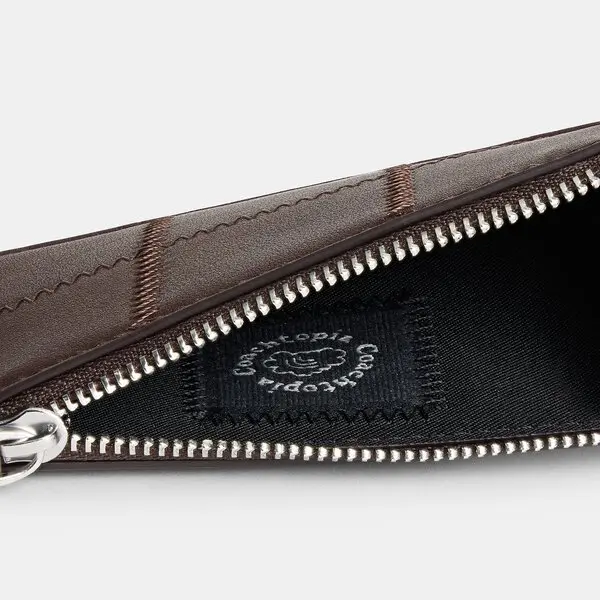 COACHTOPIA Topia Alter/ego Zip Card Case With Key Ring - Maple 1