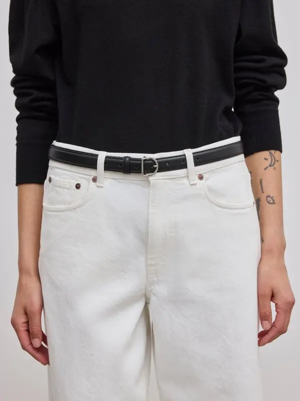 HOUSE OF DAGMAR D-belt - Black