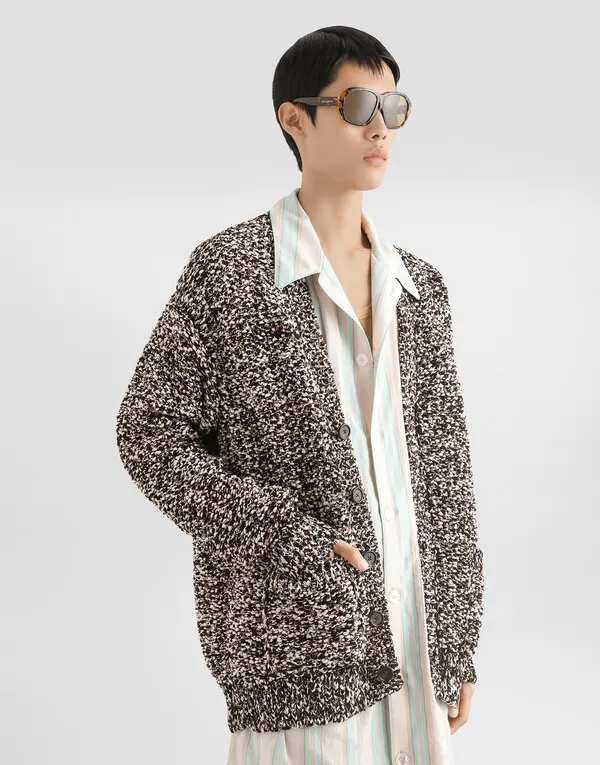 Dolce & Gabbana Cotton Cardigan - Beige