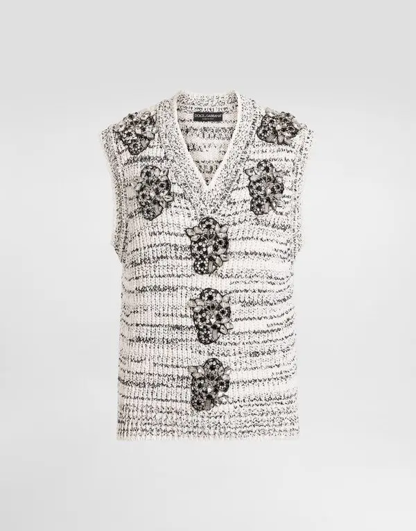 Dolce & Gabbana Intarsia Pullover Vest