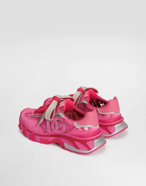 Dolce & Gabbana Dg Country Road Fabric Sneakers - Multicolor