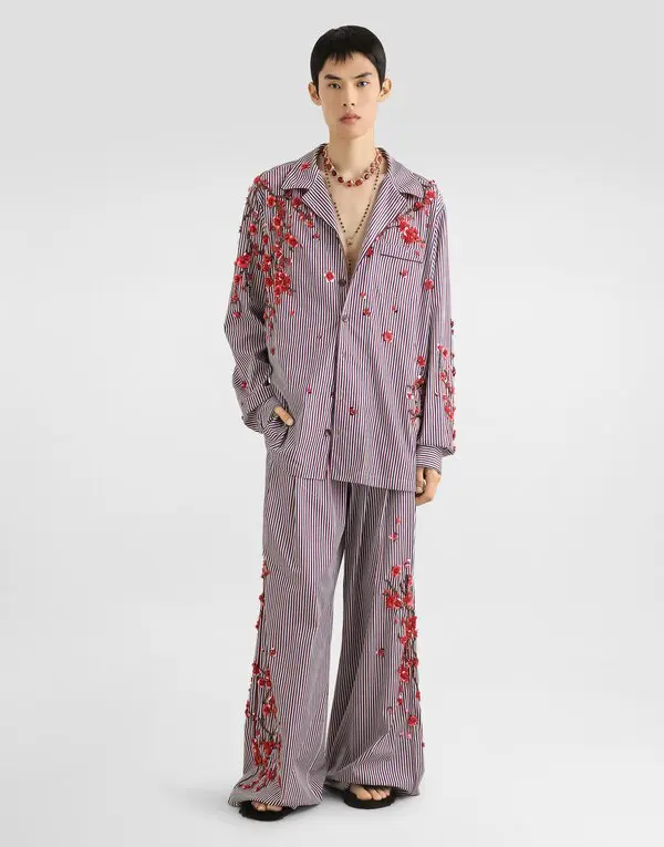 Dolce & Gabbana Vanity Shirt With Embroidery - Multicolor