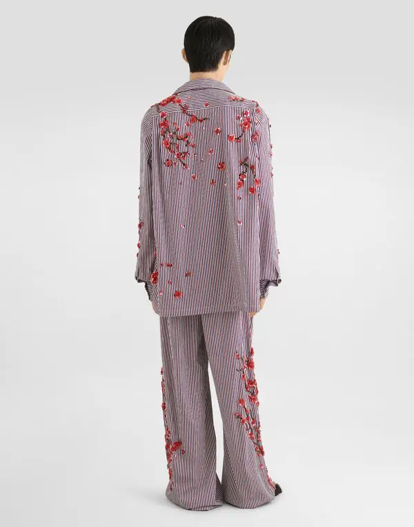 Dolce & Gabbana Vanity Shirt With Embroidery - Multicolor