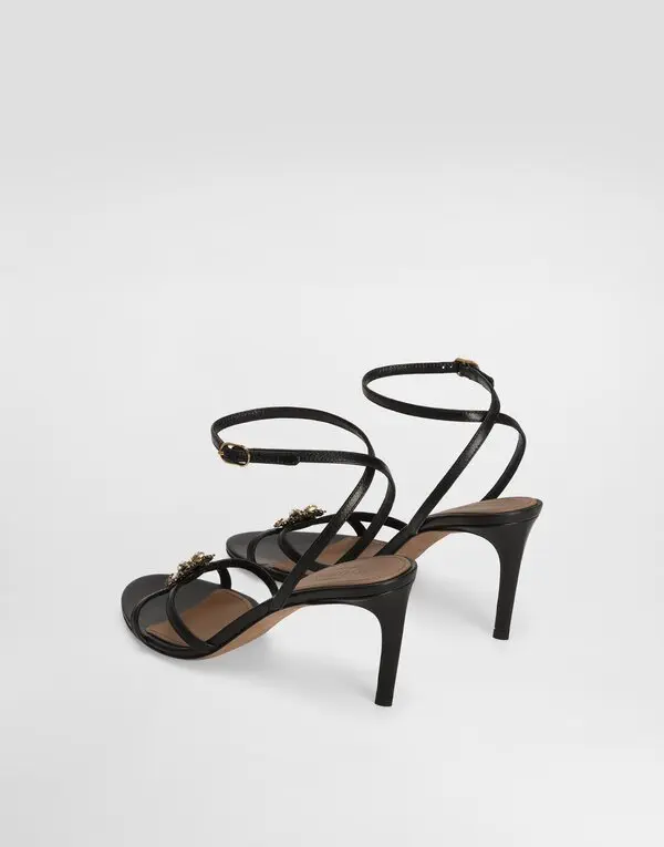 Dolce & Gabbana Devotion Calfskin Sandals