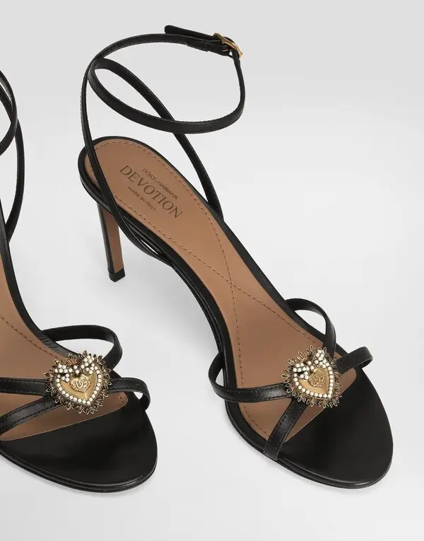 Dolce & Gabbana Devotion Calfskin Sandals