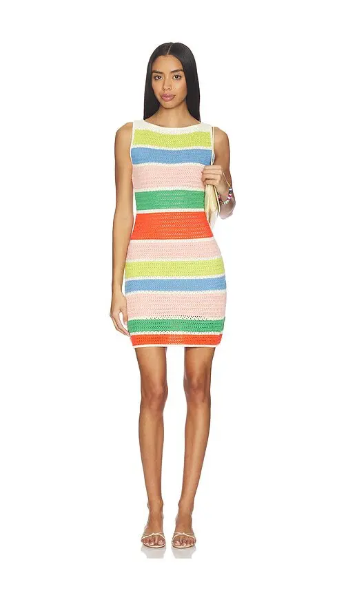 Callahan Perla Crochet Mini Dress - Multi