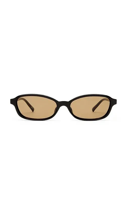 Le Specs Honey Pot Sunglasses - Black & Brown Mono
