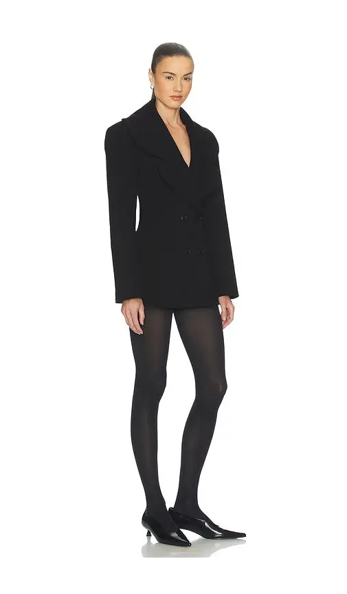 HELSA The Rampling Blazer In Thick Crepe