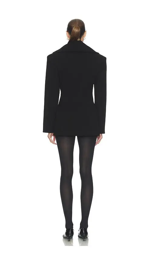 HELSA The Rampling Blazer In Thick Crepe