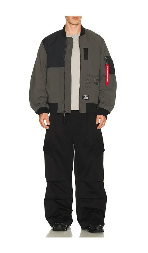 Alpha Industries L-2b Relaxed Patchwork Flight Jacket