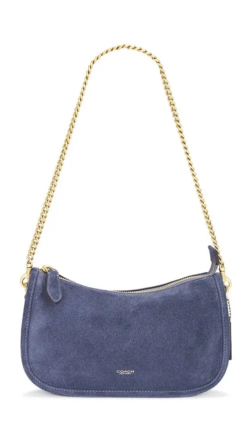 COACH Waverly Shoulder Bag - Light Denim