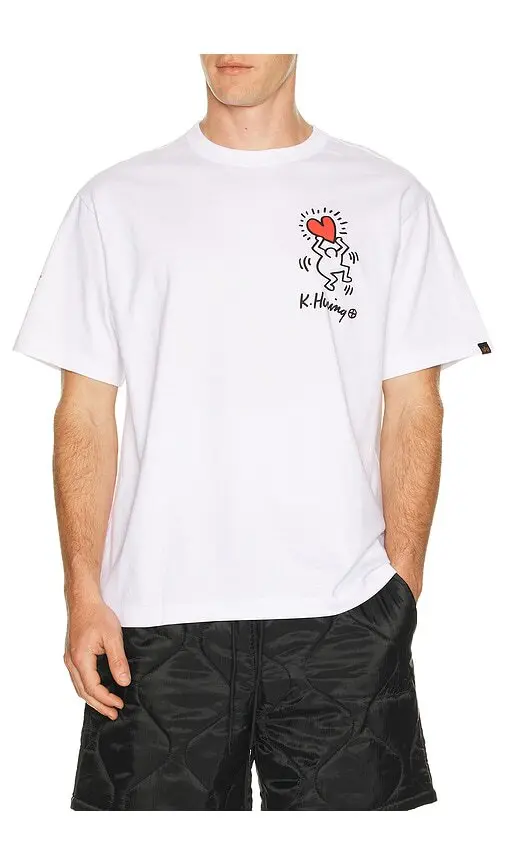 Alpha Industries X Keith Haring Graphic Tee