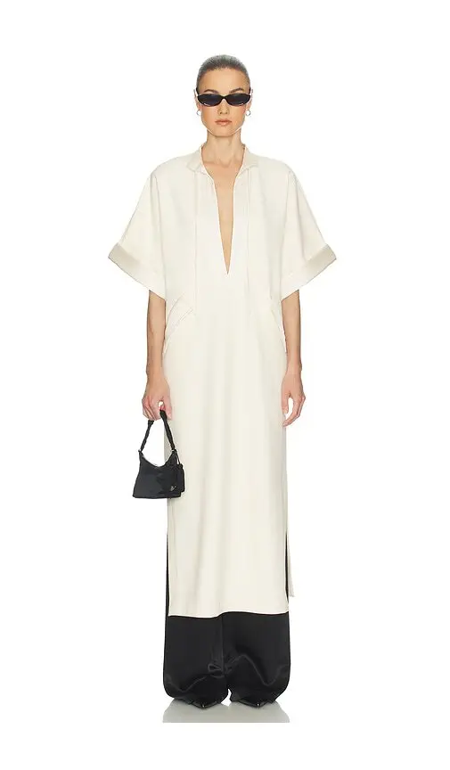 HELSA The Magda Dress - Ivory
