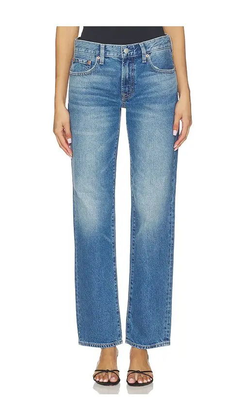 PISTOLA Issa Mid-rise Relaxed Straight Jeans - Sorensen
