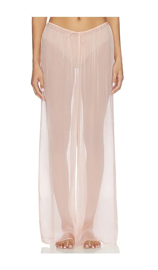 SKIMS Romance Wide Leg Pants - Pink
