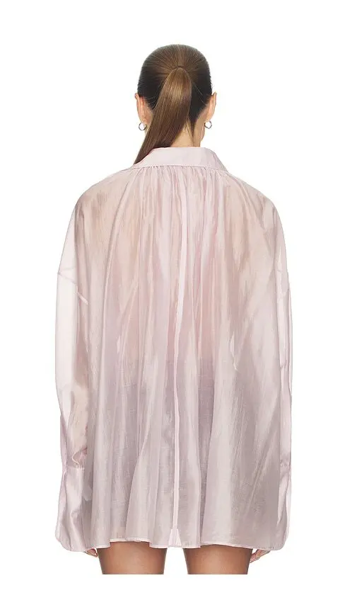 HELSA The Poet Blouse - Lavender Mist