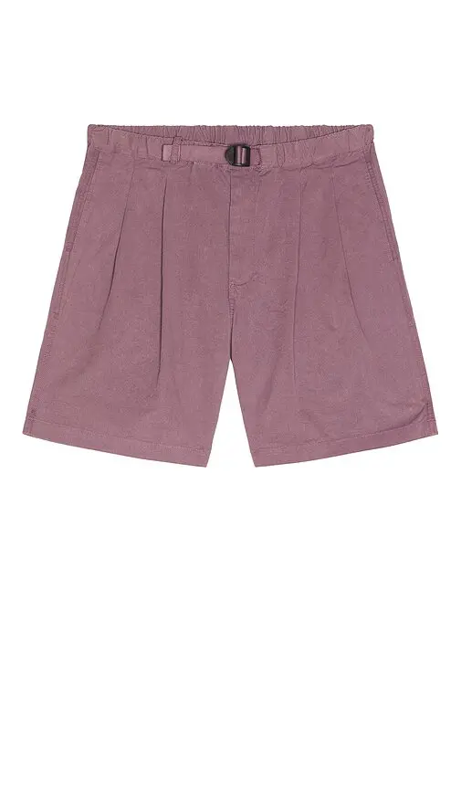 KAPPY DESIGN Two Tuck Wide Half Shorts