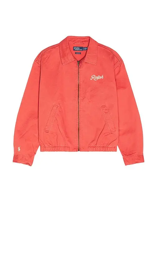 Polo Ralph Lauren Twill Ralph Script Windbreaker Jacket