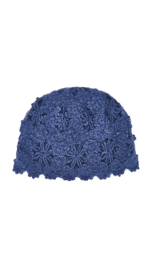 LOVERS AND FRIENDS Juliet Crochet Hat - Blue