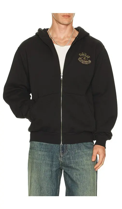 BORN X RAISED Guadalupe Zip-up Hoodie