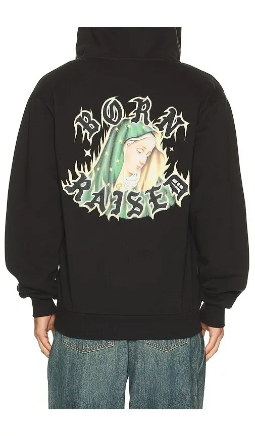 BORN X RAISED Guadalupe Zip-up Hoodie